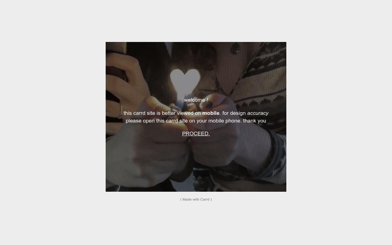 ᖭི༏ᖫྀ Ysabeau's Carrd .ᐟ